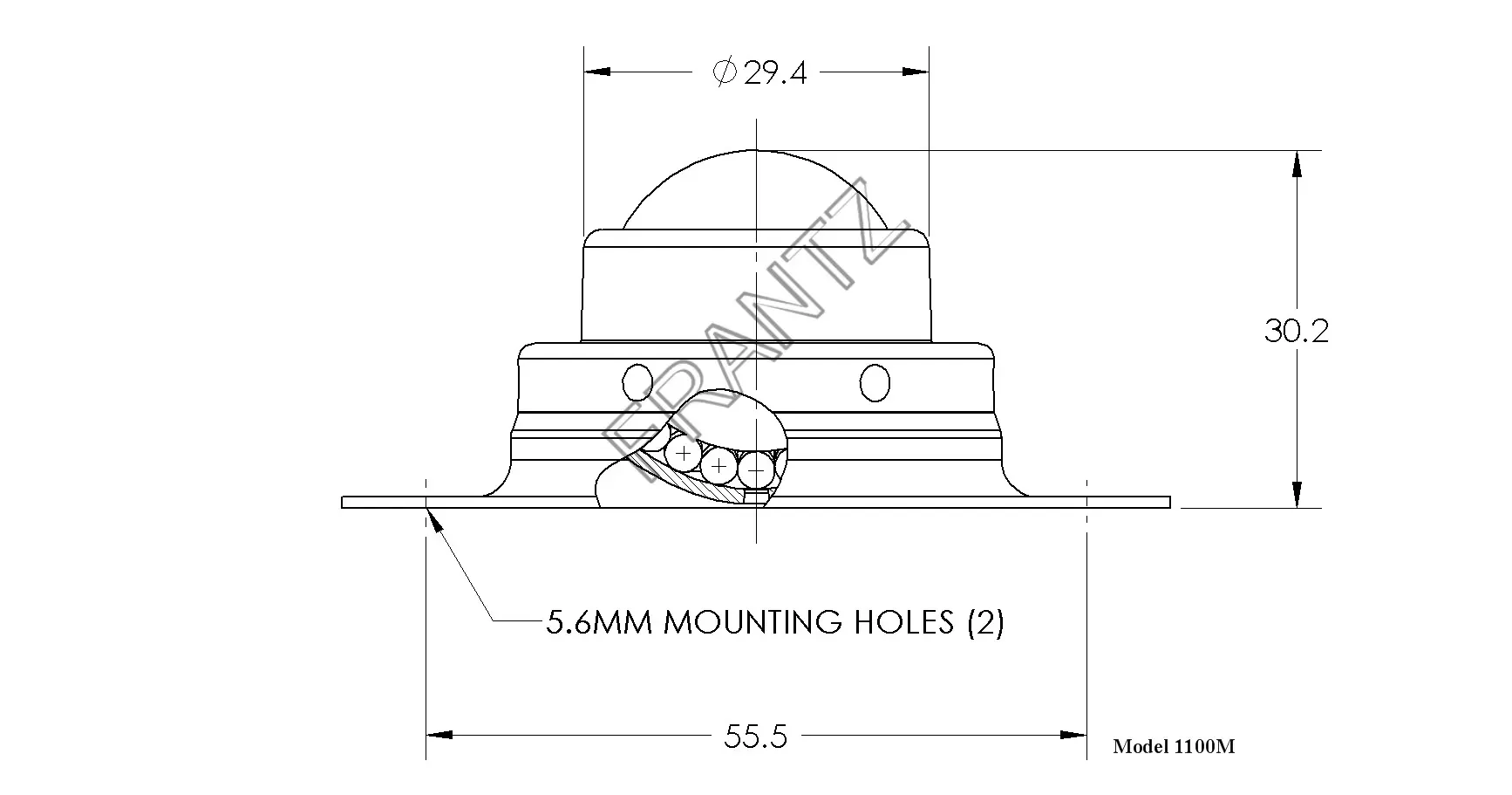 Ball Transfer Units | Frantz Manufacturing Co.